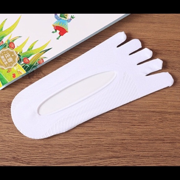 Kathrono | Accessories | Fun No Show Nylon Toe Footies Available In ...